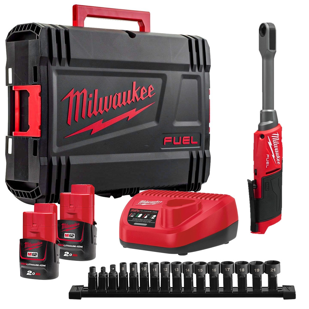 Milwaukee M12 Fuel Ratchet Milwaukee M12 FUEL INSIDER 12V Lithium-Ion ...
